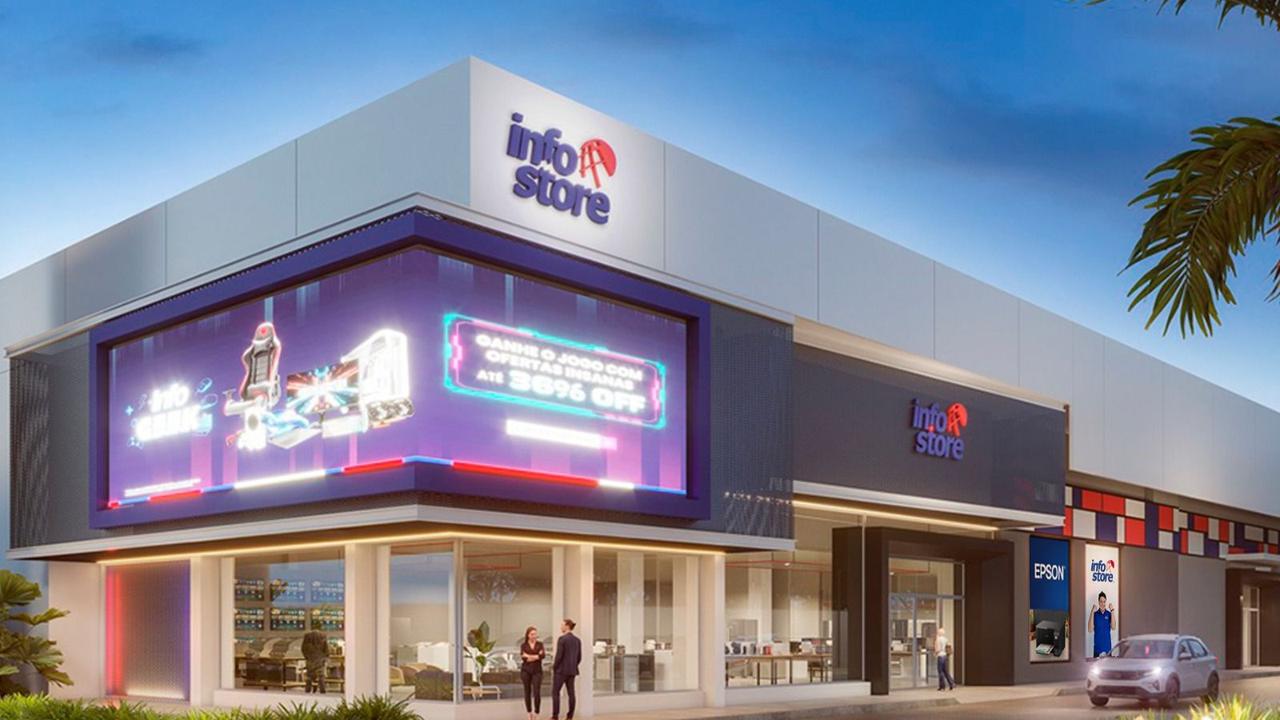 Info Store inaugura maior loja do Grupo e distribui prêmios